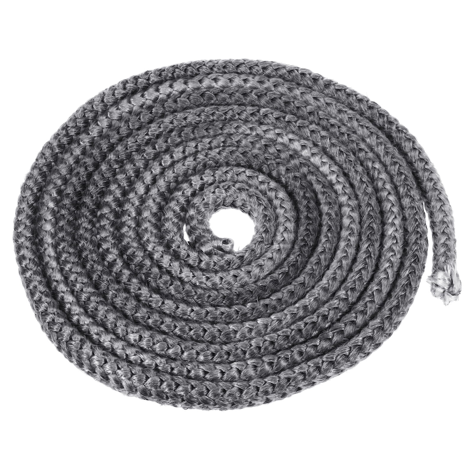 Uxcell 13.12ftx0.59inch Fiberglass Rope, Round Braided Rope High ...