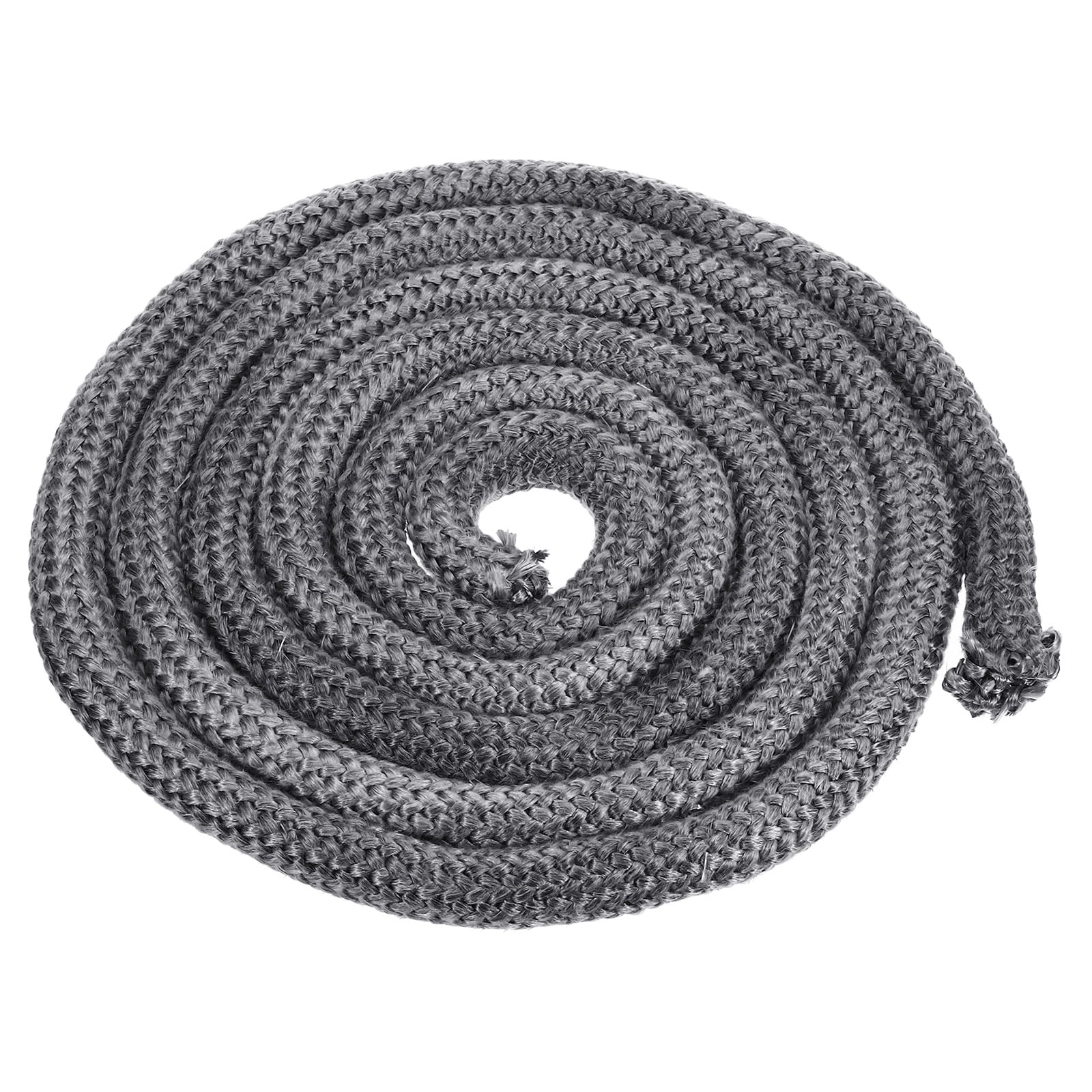 Uxcell 13.12ftx0.98inch Fiberglass Rope, Round Braided Rope High ...