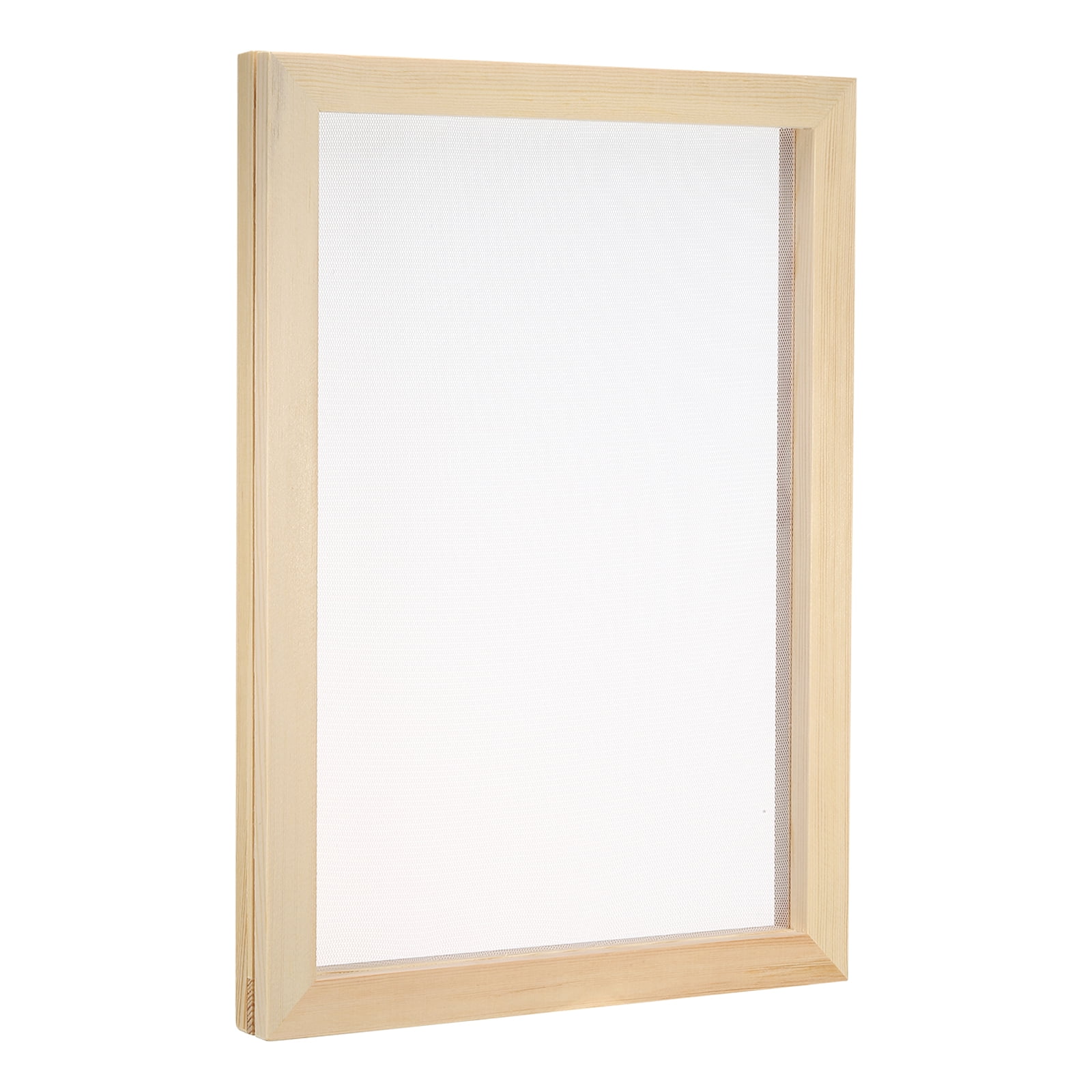 Uxcell 13.4"x9.8" A4 Wooden Paper Making Screen Papermaking Mould ...