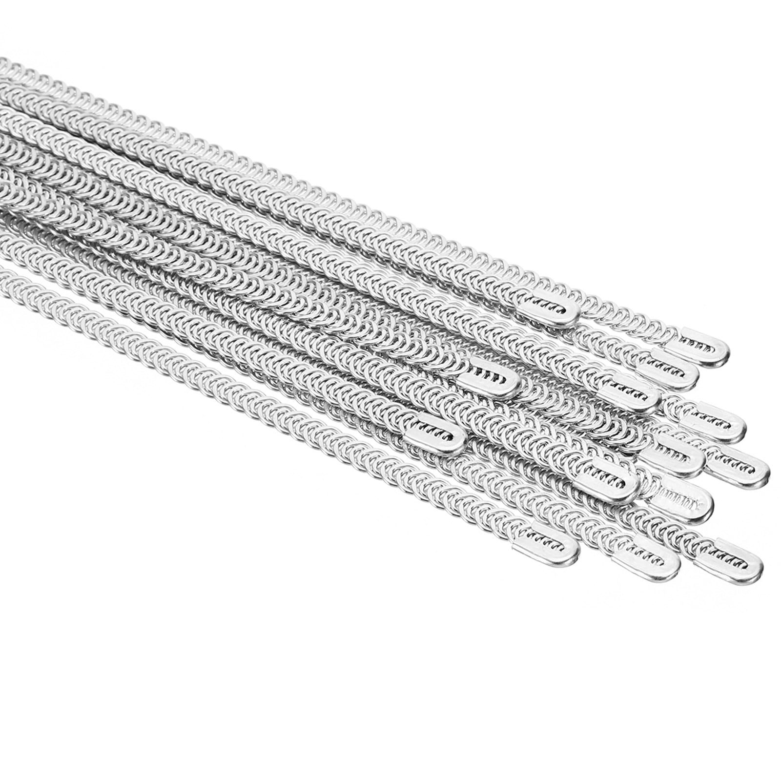 Uxcell 13.8 Inch Spiral Steel Boning, 15 Pack 5mm Steel Spiral Corset ...