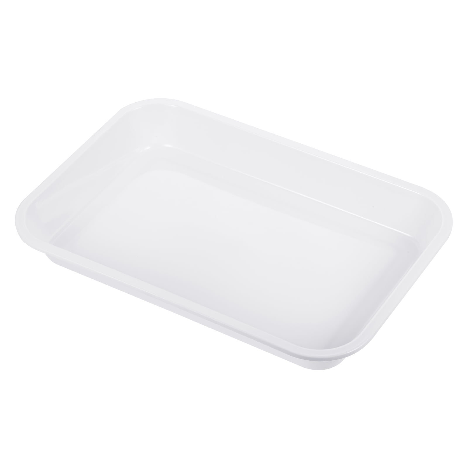 Uxcell 13.9x9.5" Fast Food Tray, Plastic Serving Tray Reusable Multi ...