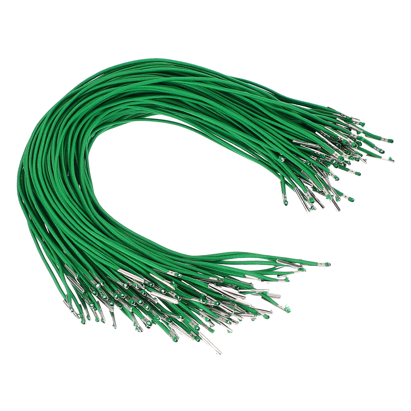 Uxcell 13 Inch Elastic Barbed Cord 2 mm Loop Stretch Round String with ...