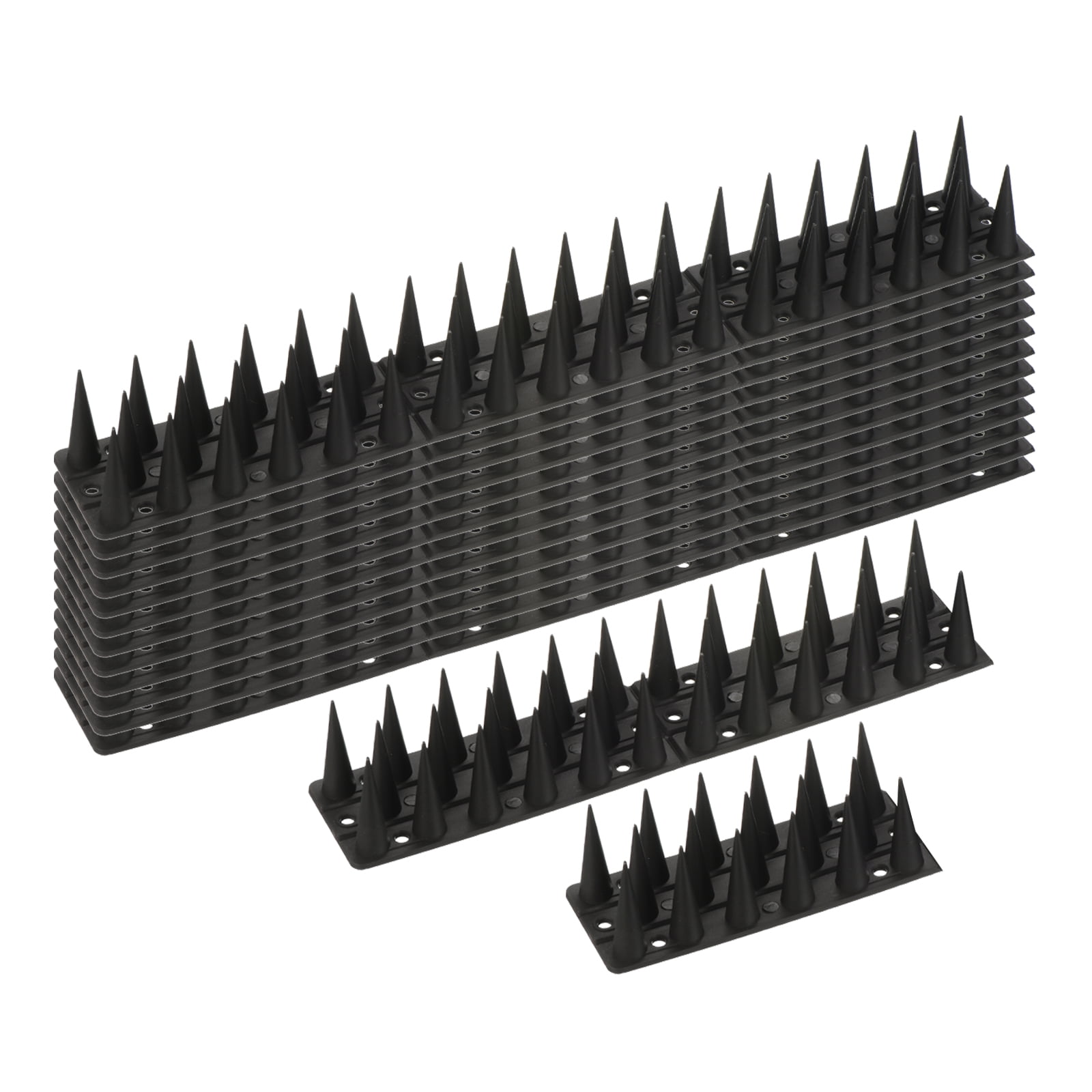 Uxcell 13 Inch Plastic Anti Bird Cat Pigeon Deterrent Fence Bird Spikes ...