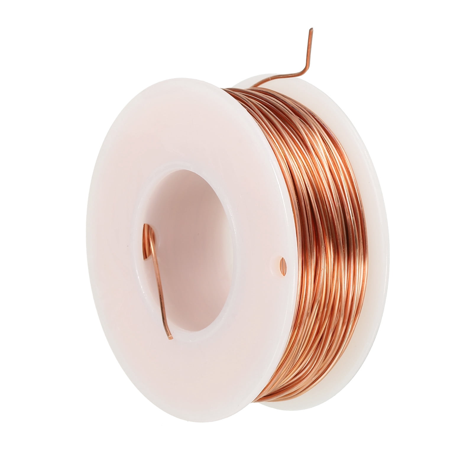 Uxcell 131 Feet Solid Bare Copper Wire 22 Gauge 99.9% Pure Copper Wire ...