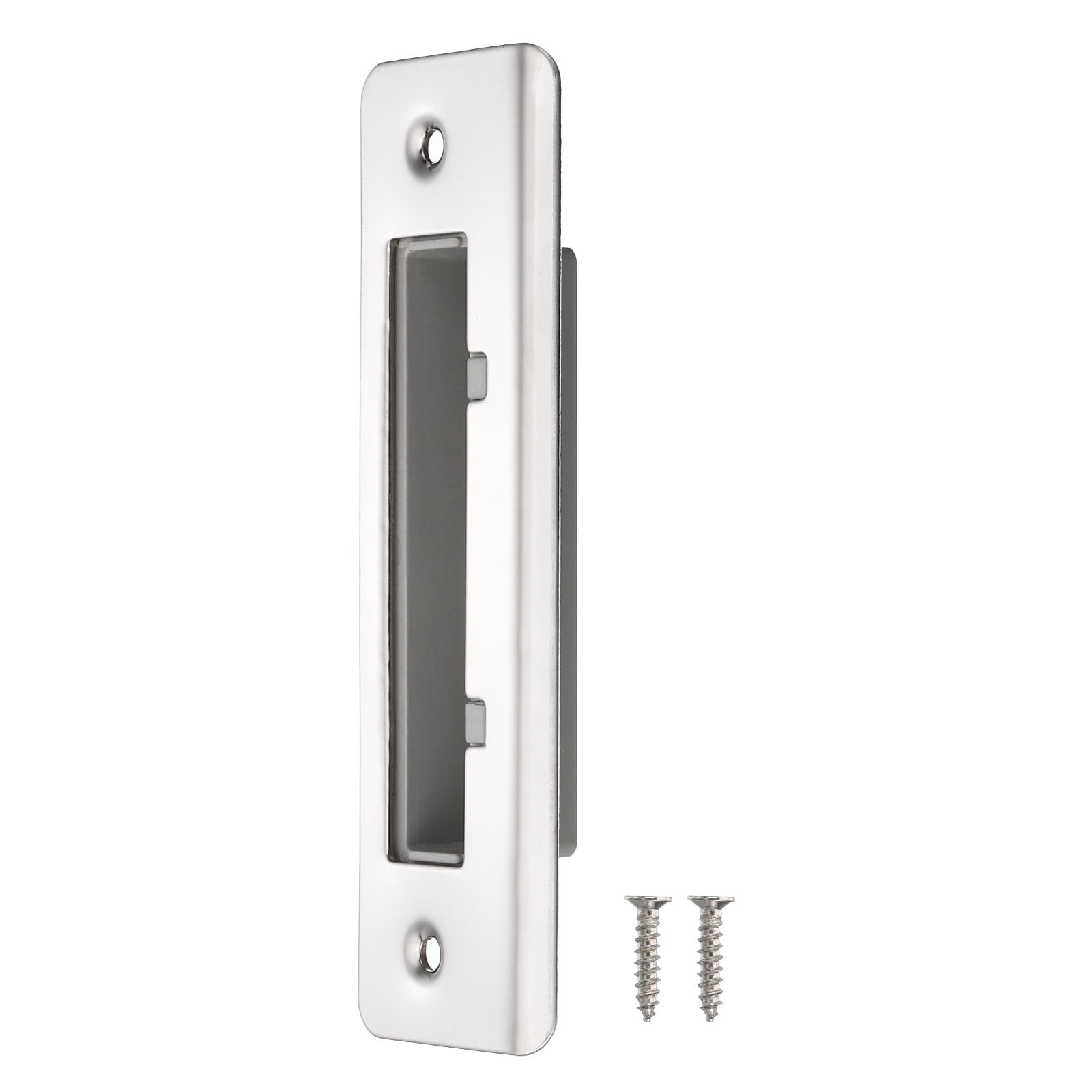 Uxcell 133mm x 40mm 201 Stainless Steel Door Latch Deadbolt Strike ...