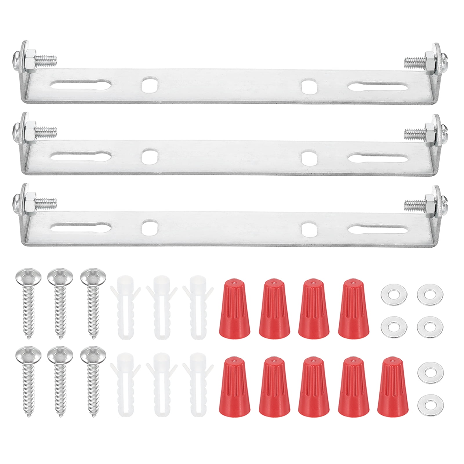 Uxcell Universal Light Fixture Mounting Bracket Kit with Screws ...