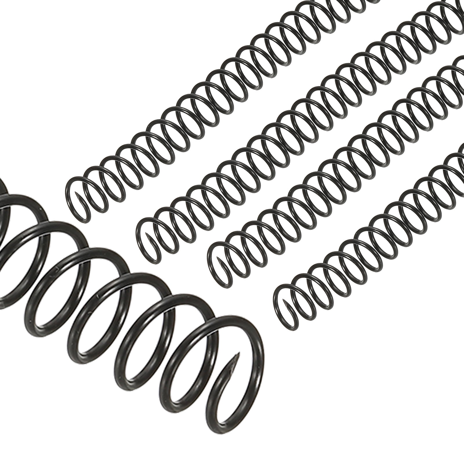 Uxcell 13mm(1/2") Plastic Spiral Binding Coils, 100 Pcs Binding Spirals ...