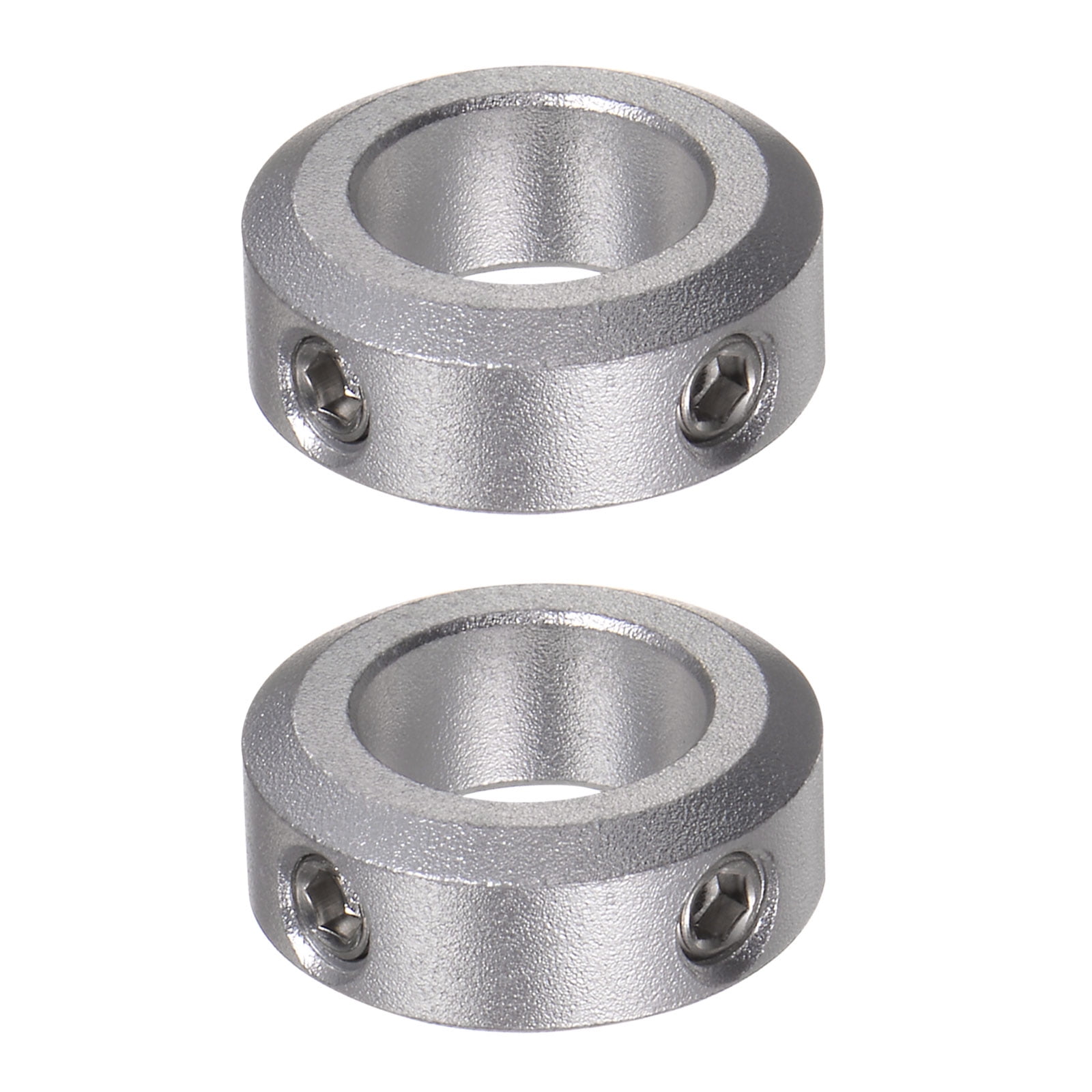 Uxcell 13mm Bore Set Screw Shaft Collars Aluminum Alloy, 22mm OD, 8mm ...