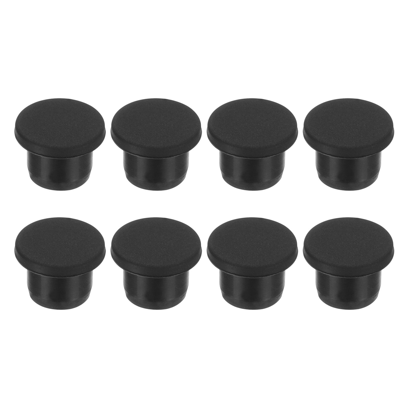 Uxcell 13mm Diameter Rubber Hole Plugs, 8 Pcs Silicone Rubber Round ...