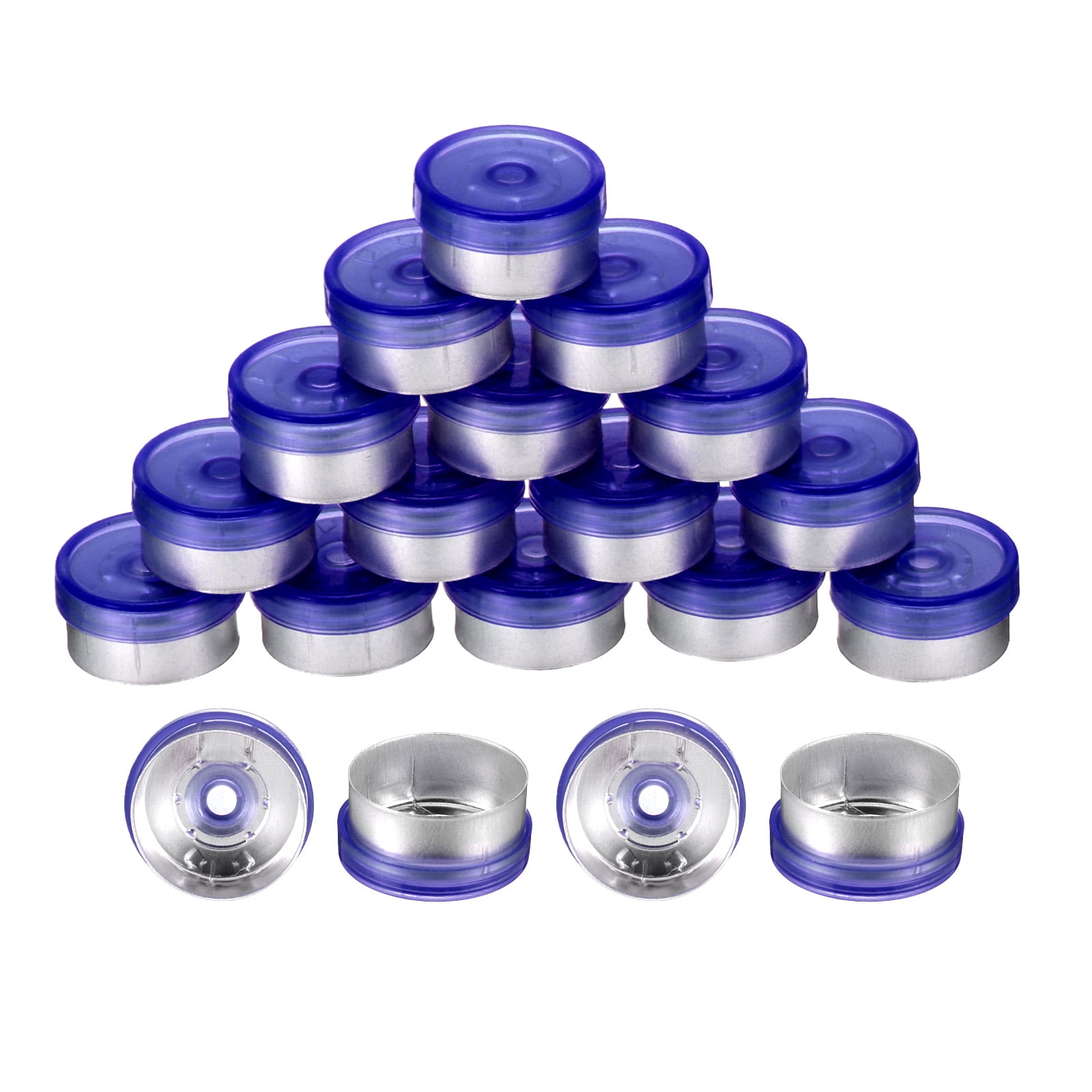 Uxcell 13mm Flip Off Caps 200PCS Seals Burr-Free Flip Off Top Caps for ...