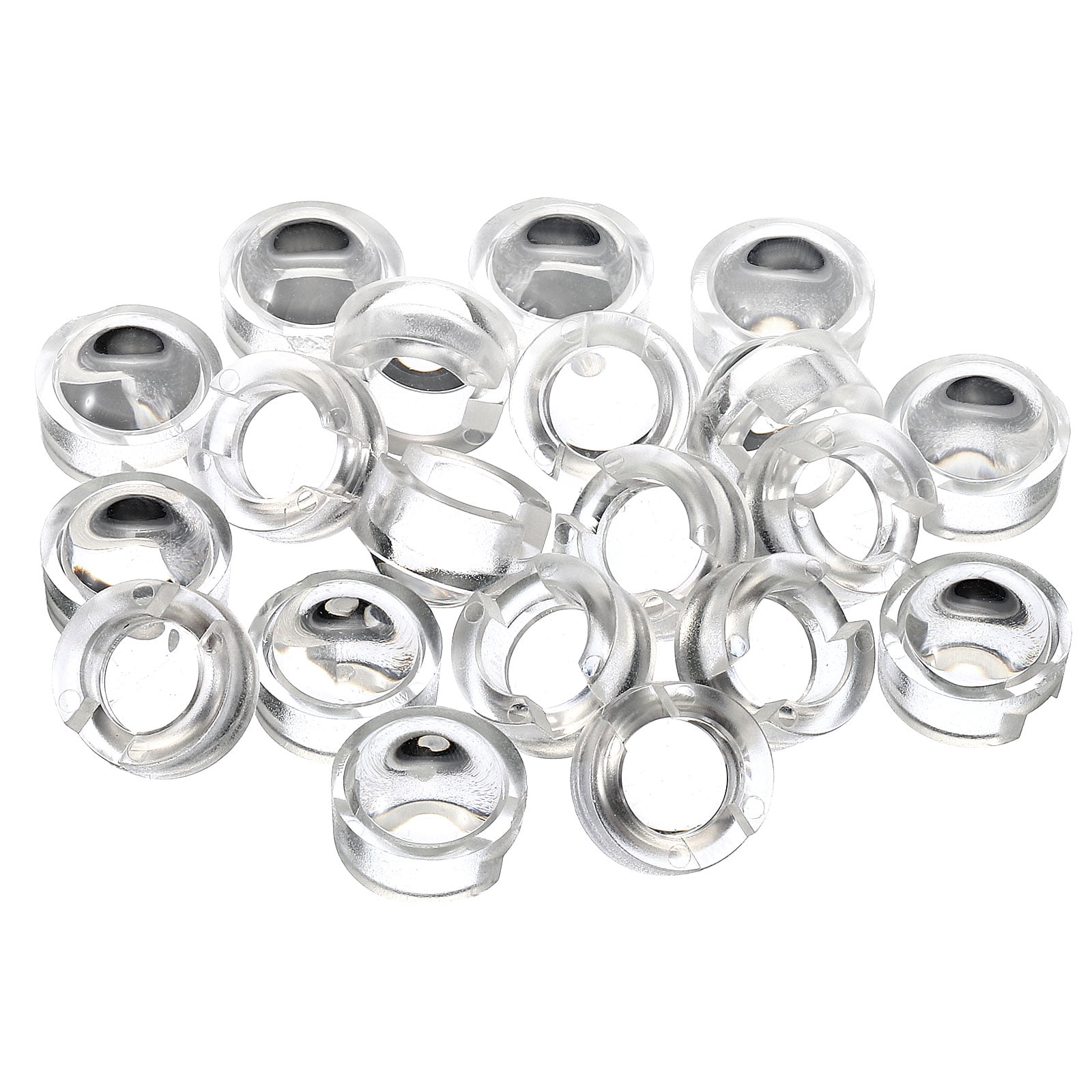 Uxcell 13mm LED Convex Lens 90 Degree Beam Angle Acrylic LED Optical ...