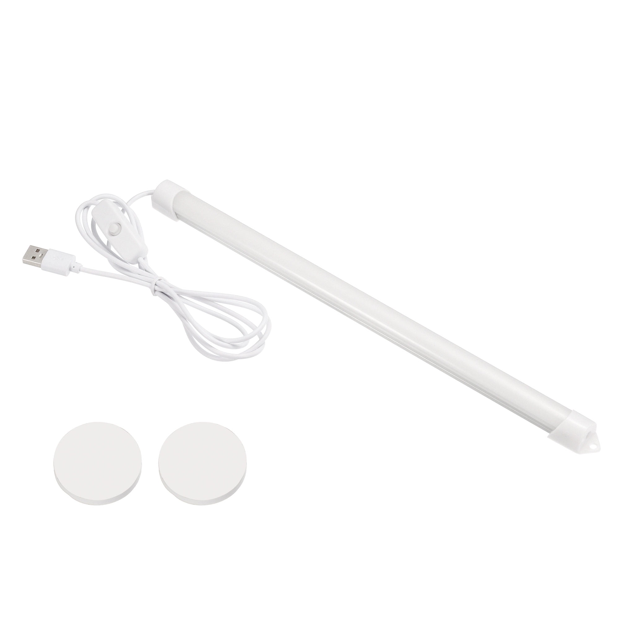 Uxcell 14.7 Inch Under Cabinet Light USB Desk Reading Strip LED Stick ...