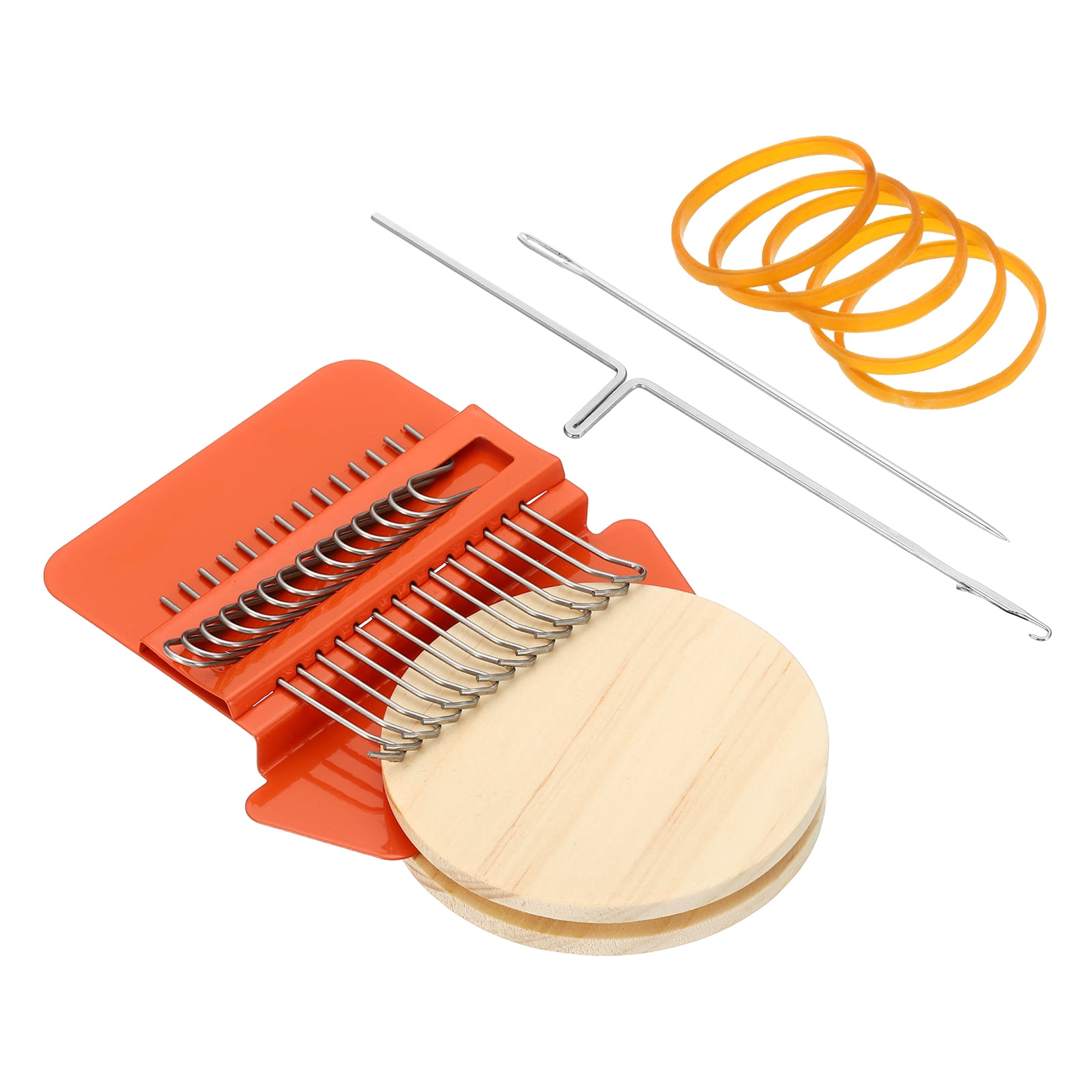 Uxcell 14 Hooks Mini Weaving Machines Kit, Metal Quickly Small Darning ...