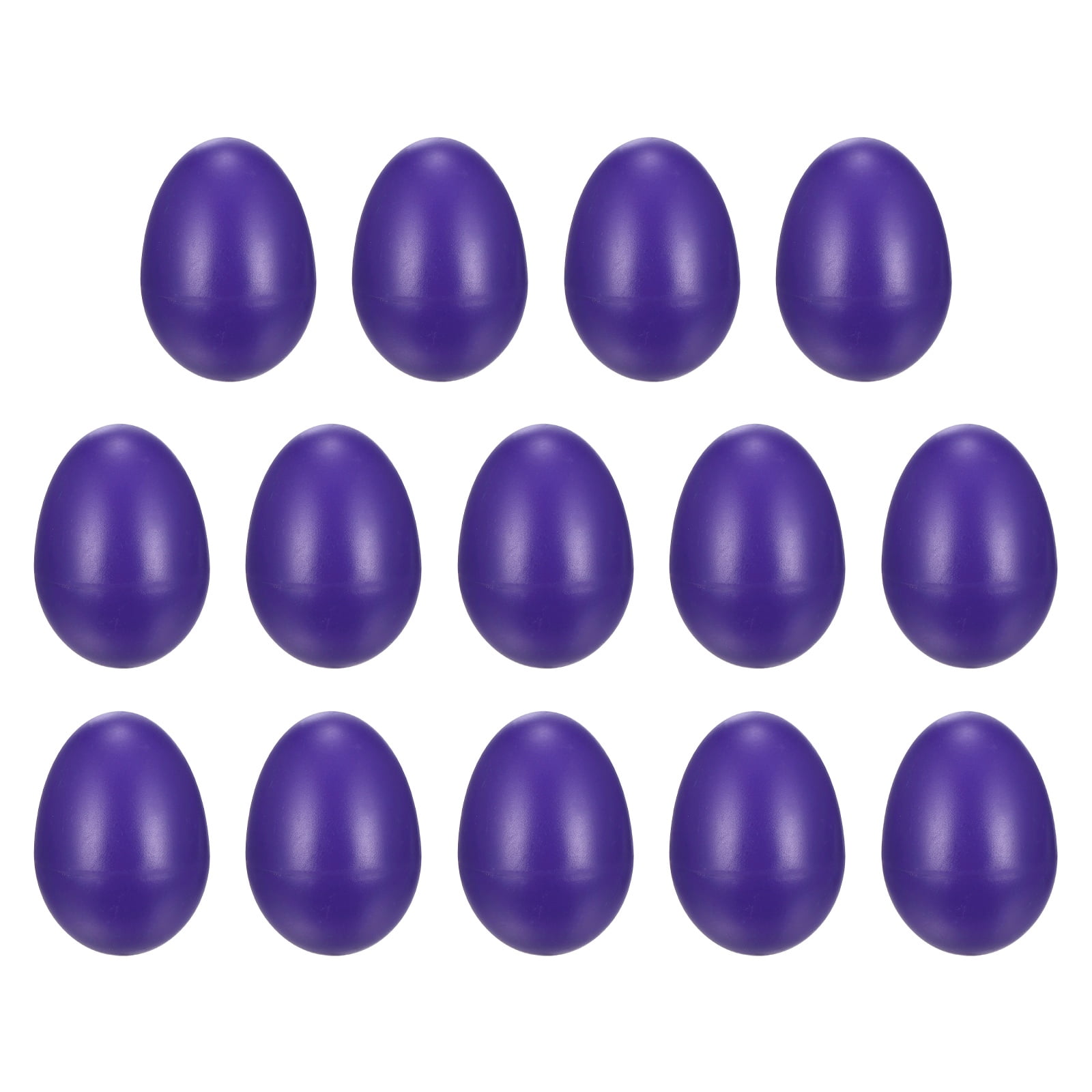 Uxcell 14 Pcs Egg Shakers, Plastic Musical Eggs Maracas Hand Percussion ...
