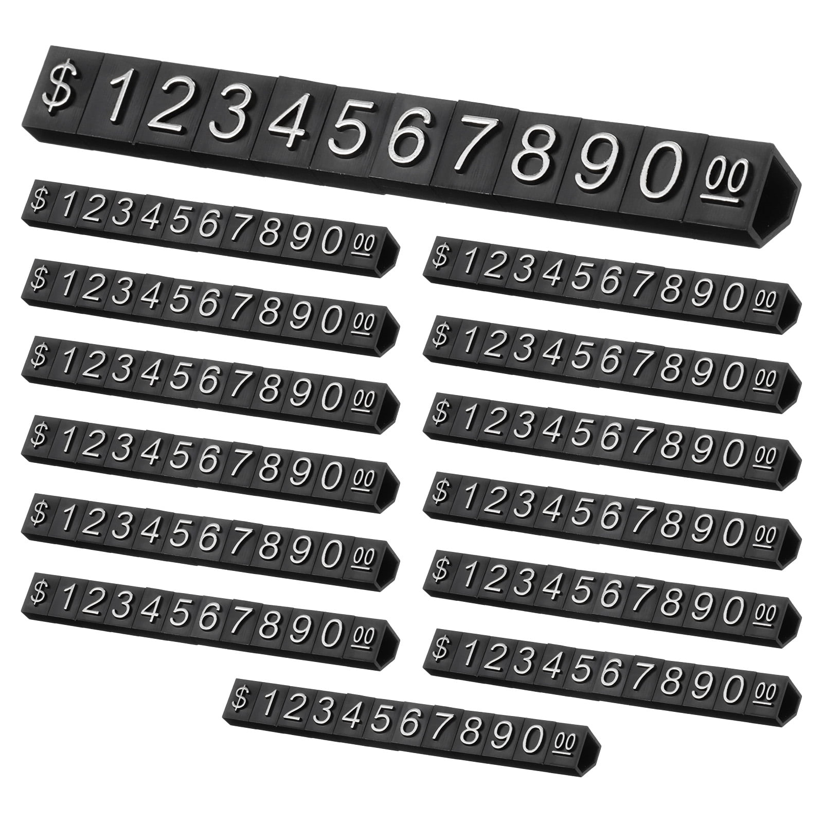 14Set Price Display Cube, Price Tag Stand Removable Mini Tag for ...