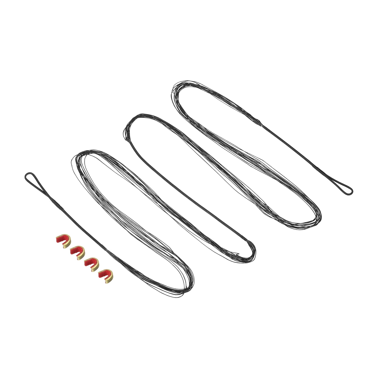 Uxcell 14 Strands Bow String Replacement with 4 Nock Points for AMO 70 ...