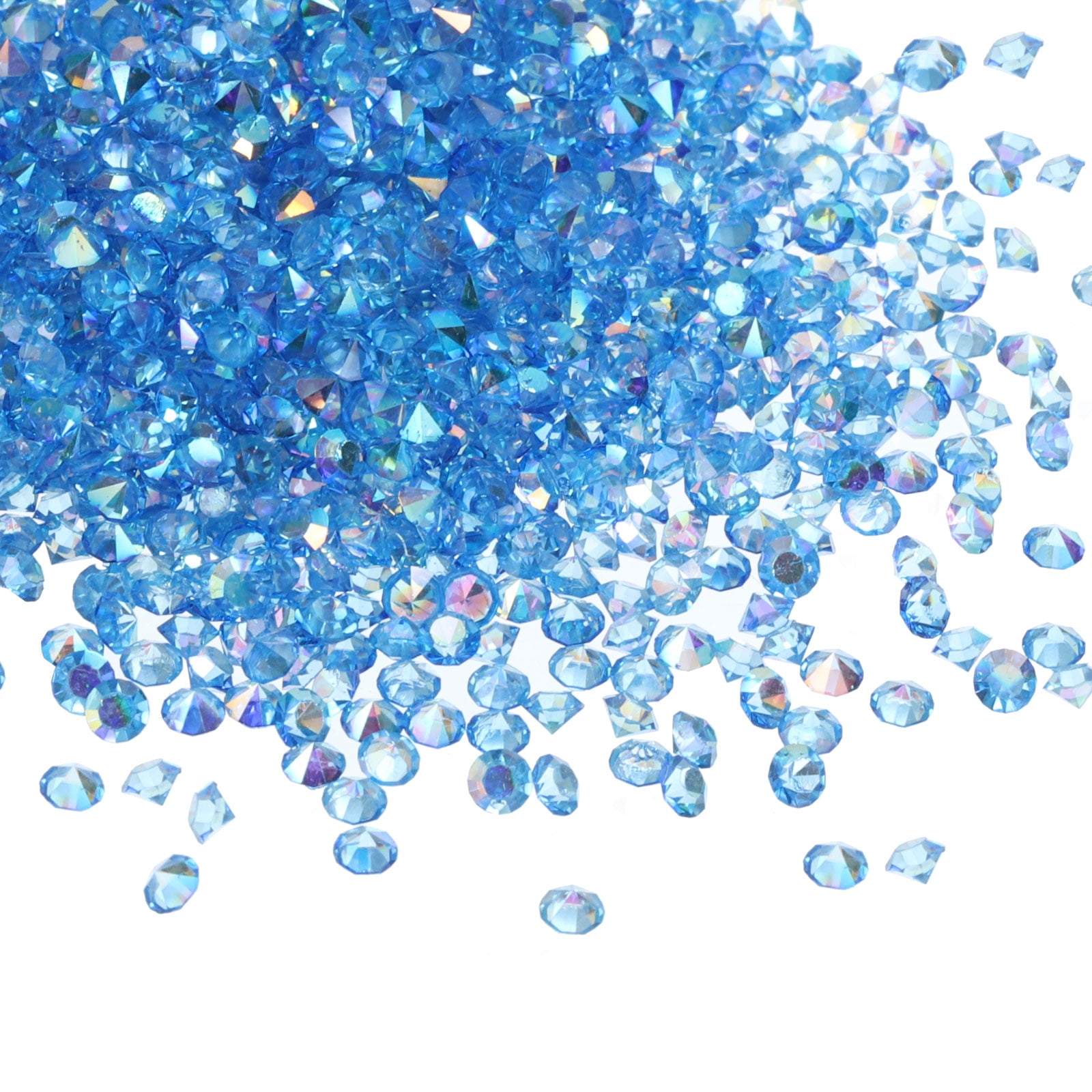 Uxcell 14000Pcs Acrylic Wedding Table Diamonds 3mm Crystals Gems for ...