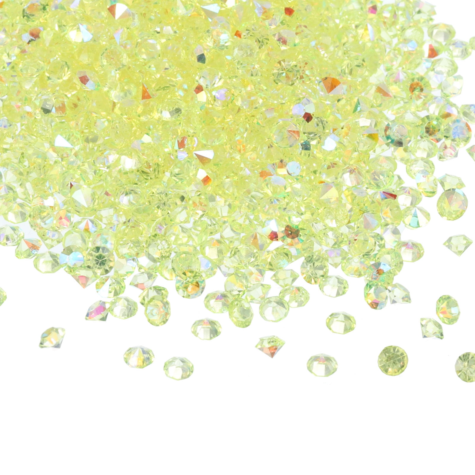 Uxcell 14000Pcs Acrylic Wedding Table Diamonds 3mm Crystals Gems for ...