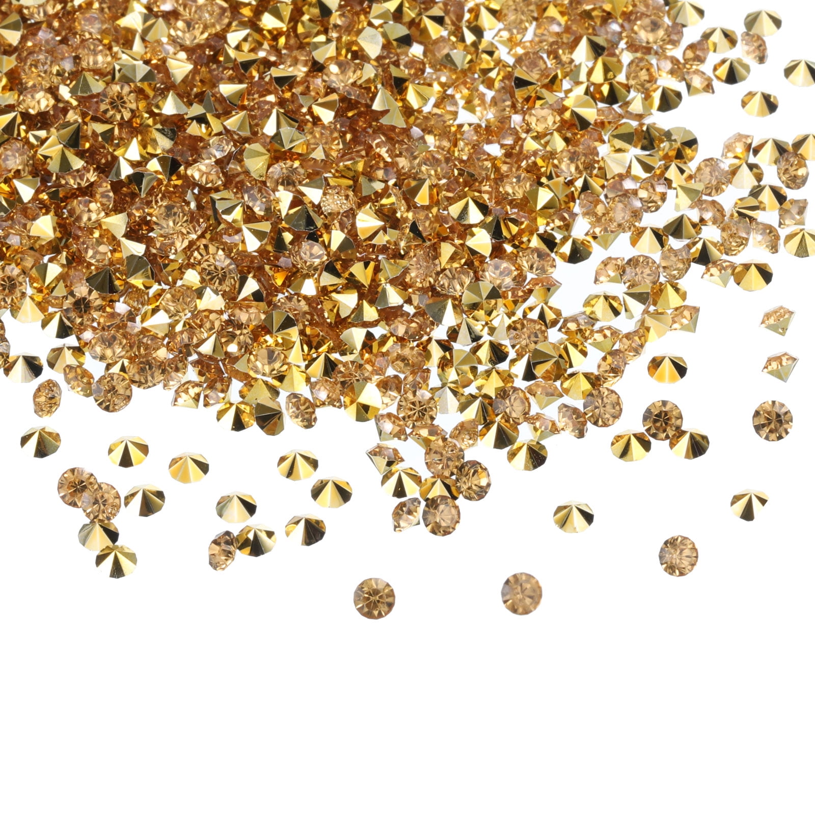 Uxcell 14000Pcs Acrylic Wedding Table Diamonds 3mm Crystals Gems for ...