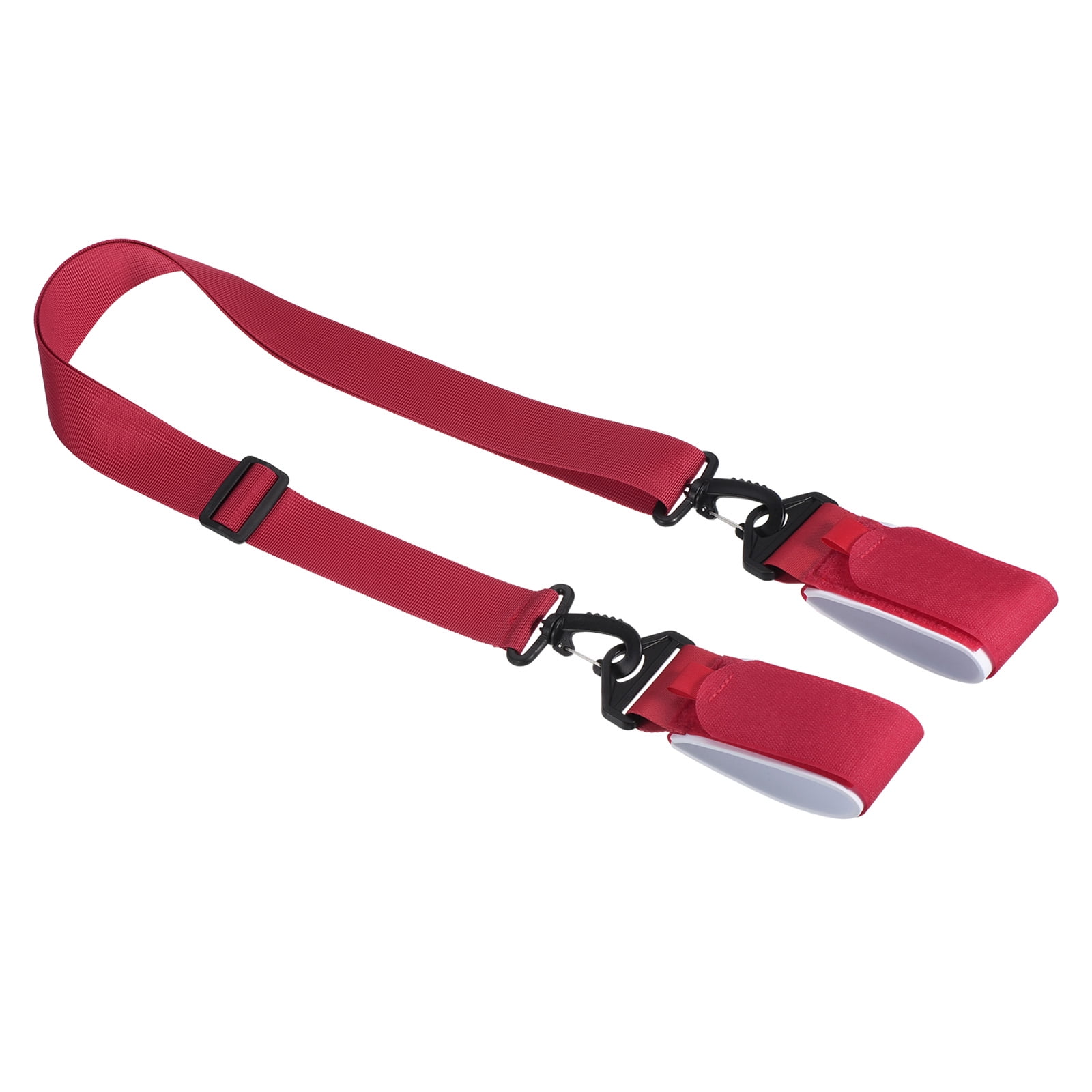 Uxcell 140cmx3.8cm Ski Strap & Pole Carrier, Ski Carrier Strap, Red ...