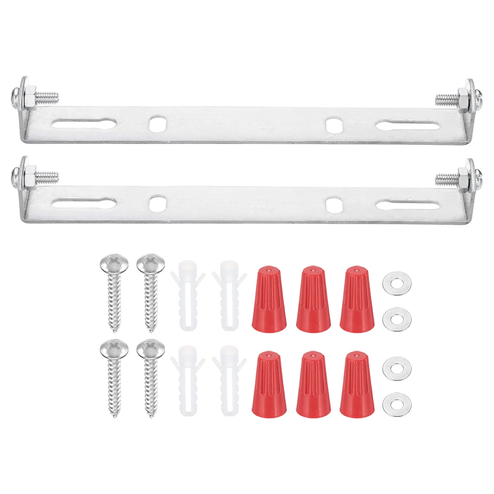 Uxcell 140mm (5.5") Universal Light Fixture Mounting Bracket Kit, 2 Set ...