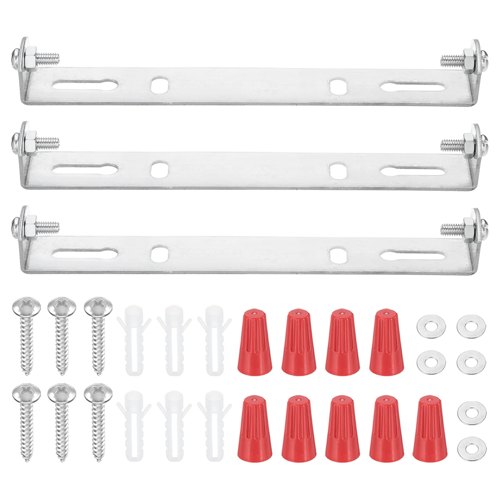 Uxcell Universal Light Fixture Mounting Bracket Kit with Screws ...