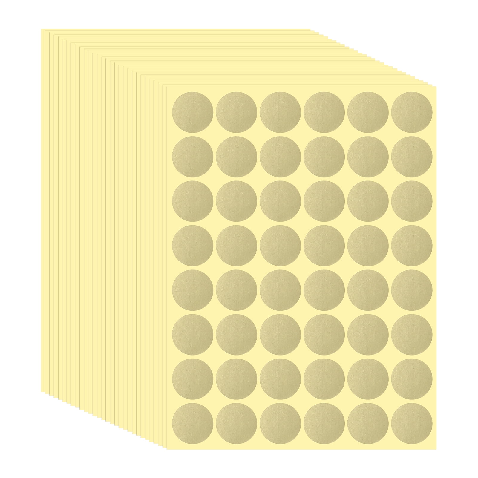 Uxcell 1440 Pcs Colored Dot Stickers Labels, 1 Inch Circle Price ...