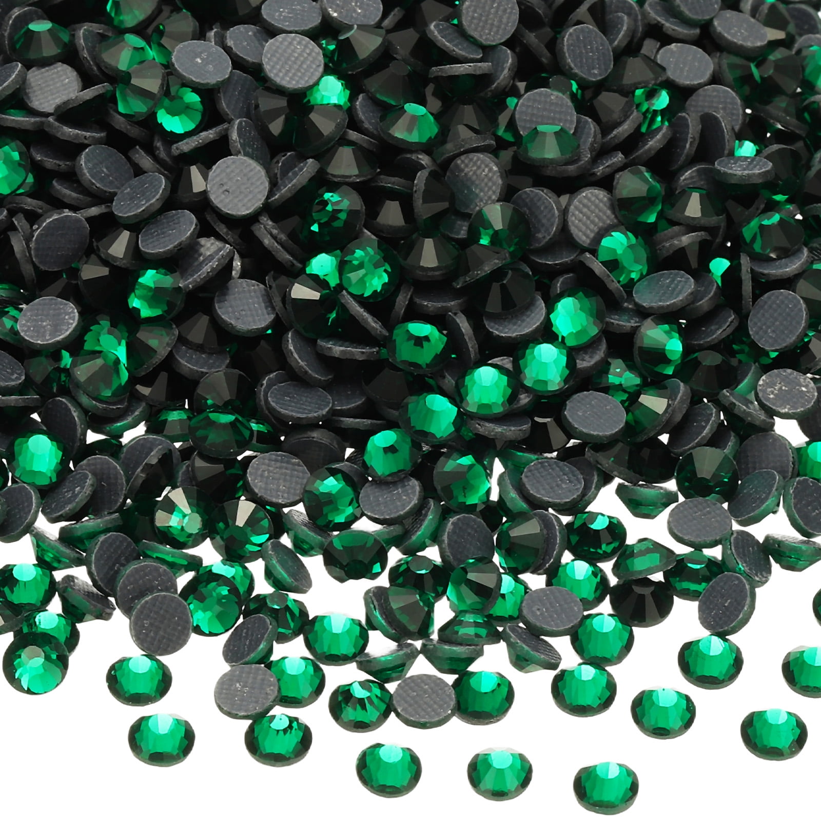 Uxcell 1440 Pcs Hotfix Rhinestone Flatback 4.8mm Gem Crystal Round ...