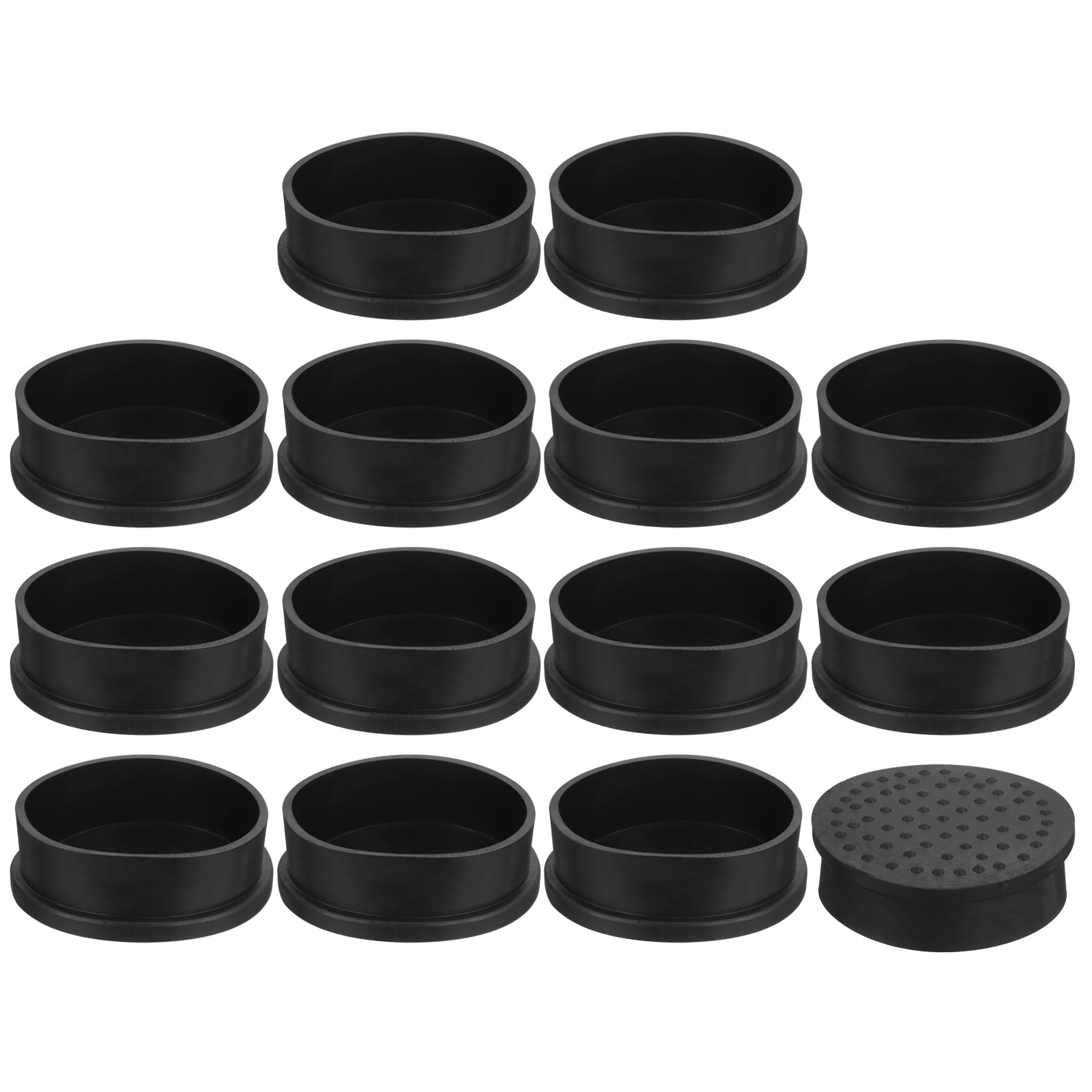 Uxcell 14Pcs Chair Leg Caps, 53mm (2-1/9 Inch) Non-Marking PVC Chair ...