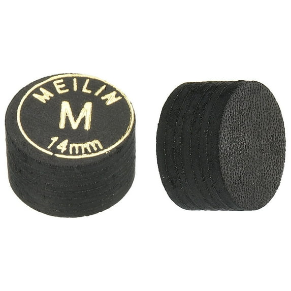 Uxcell 14mm Glue on Laminated Medium Pool Billiard Stick Cue Tips ...