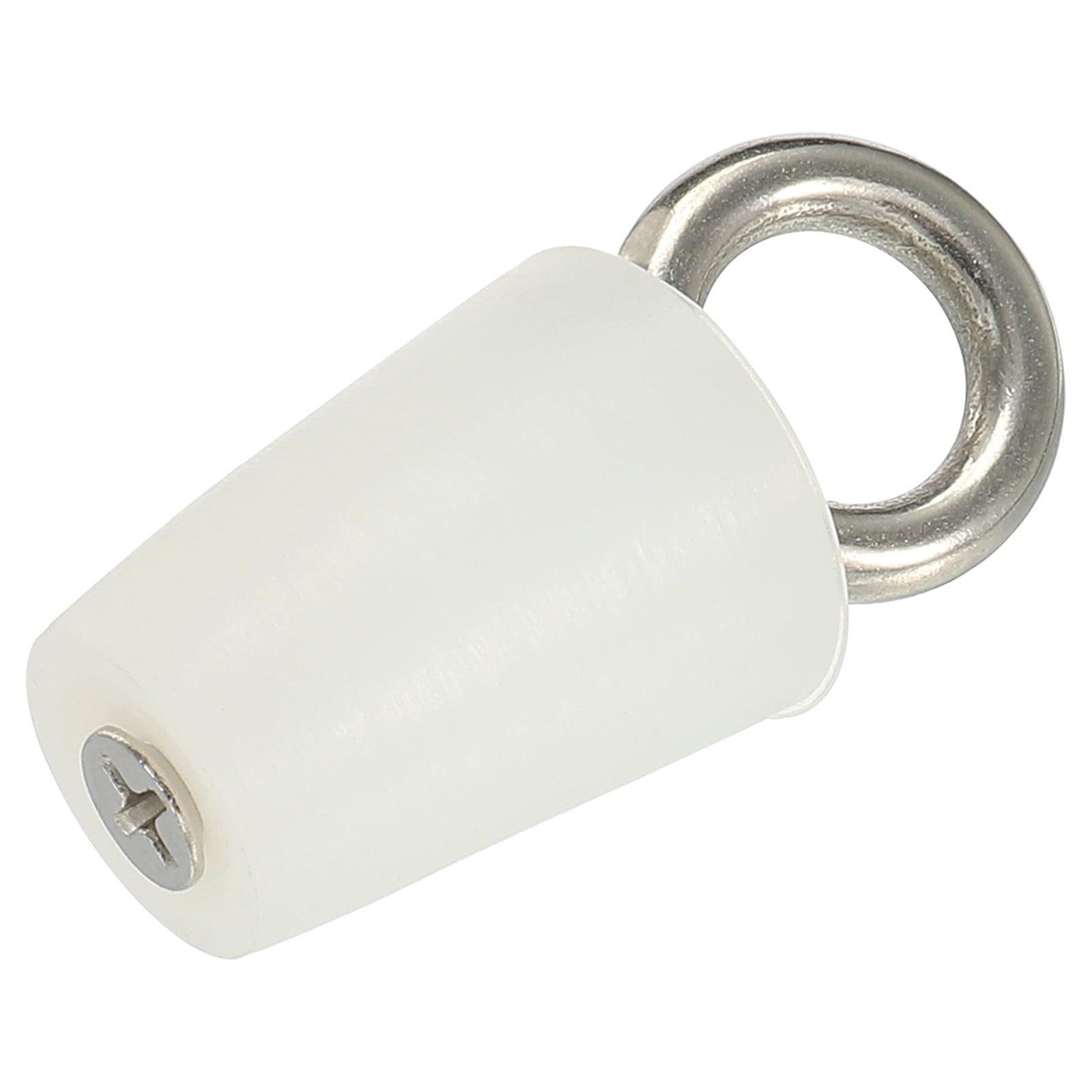 Uxcell 14mm to 19mm Silicone Rubber Tapered Plug with Ring Solid White ...