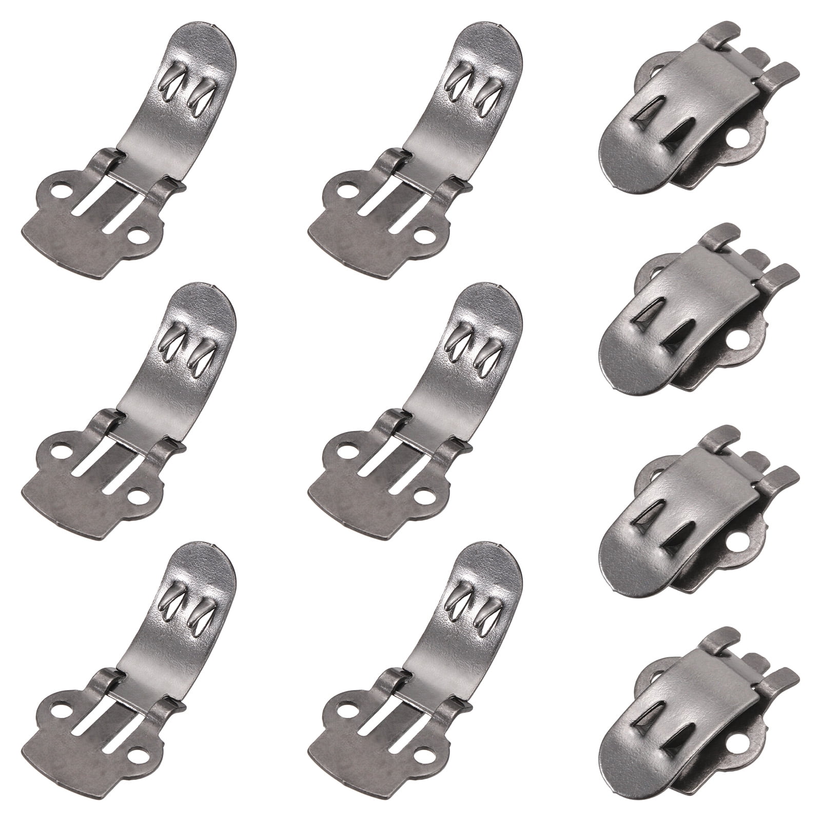 Uxcell 14mm x 30mm Shoe Clips, 10 Pcs Flat Blank Shoe Clips Shoe ...