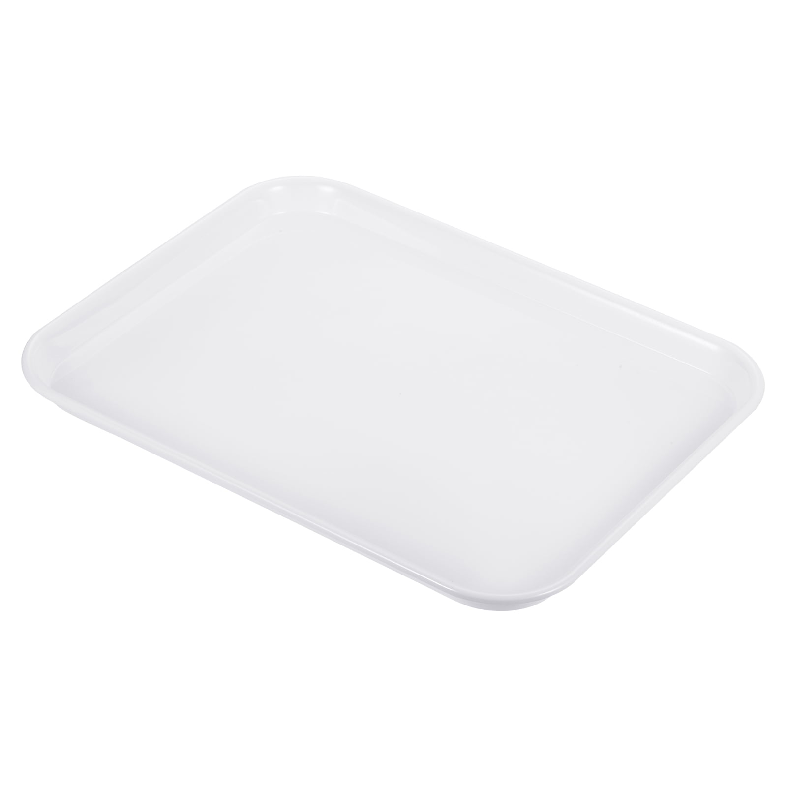 Uxcell 14x10.9" Fast Food Tray, Plastic Serving Tray Reusable Multi ...