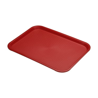 Uxcell 8x6" Fast Food Tray, Plastic Multi-Purpose Rectangle Serving ...