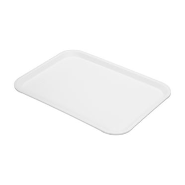 Uxcell 13x10" Fast Food Tray, Plastic Multi-Purpose Rectangle Serving ...