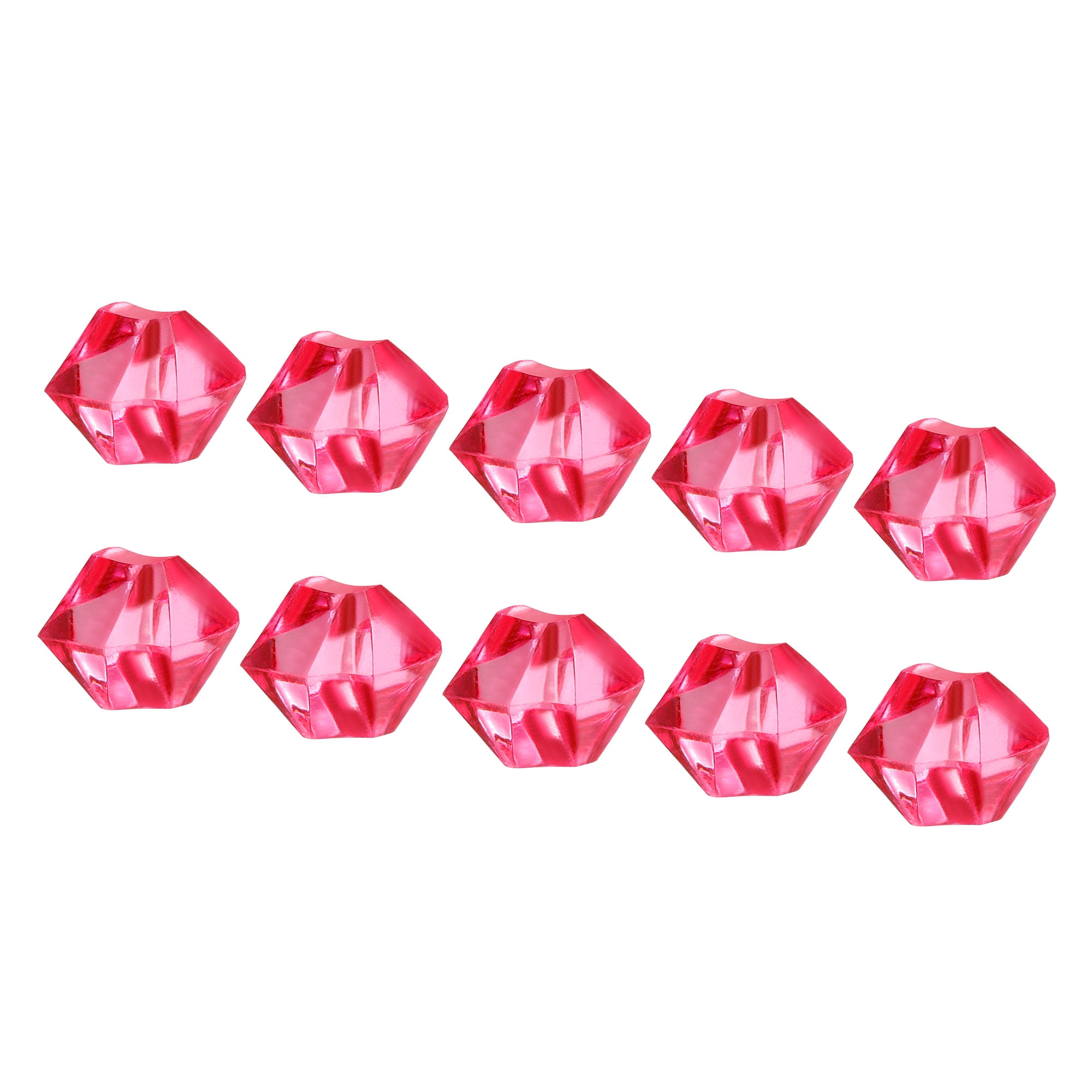 Uxcell 14x11mm Fake Ice Cube Acrylic Irregular Crushed Crystal Rocks ...