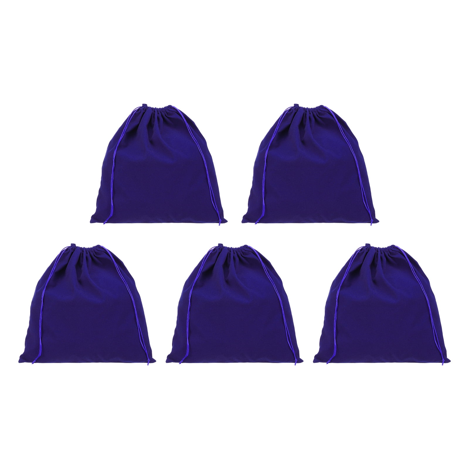 Uxcell 14x14" Large Velvet Bags With Drawstrings Hair Dryer Bag Treat ...