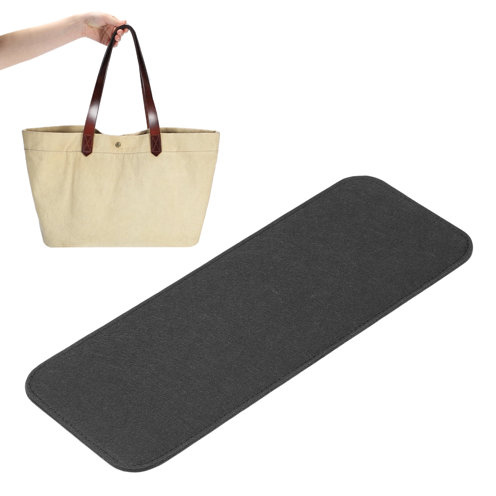 Uxcell 14x5 Inch Felt Base Shaper Bag Shaper Pad Purse Liner Insert for ...
