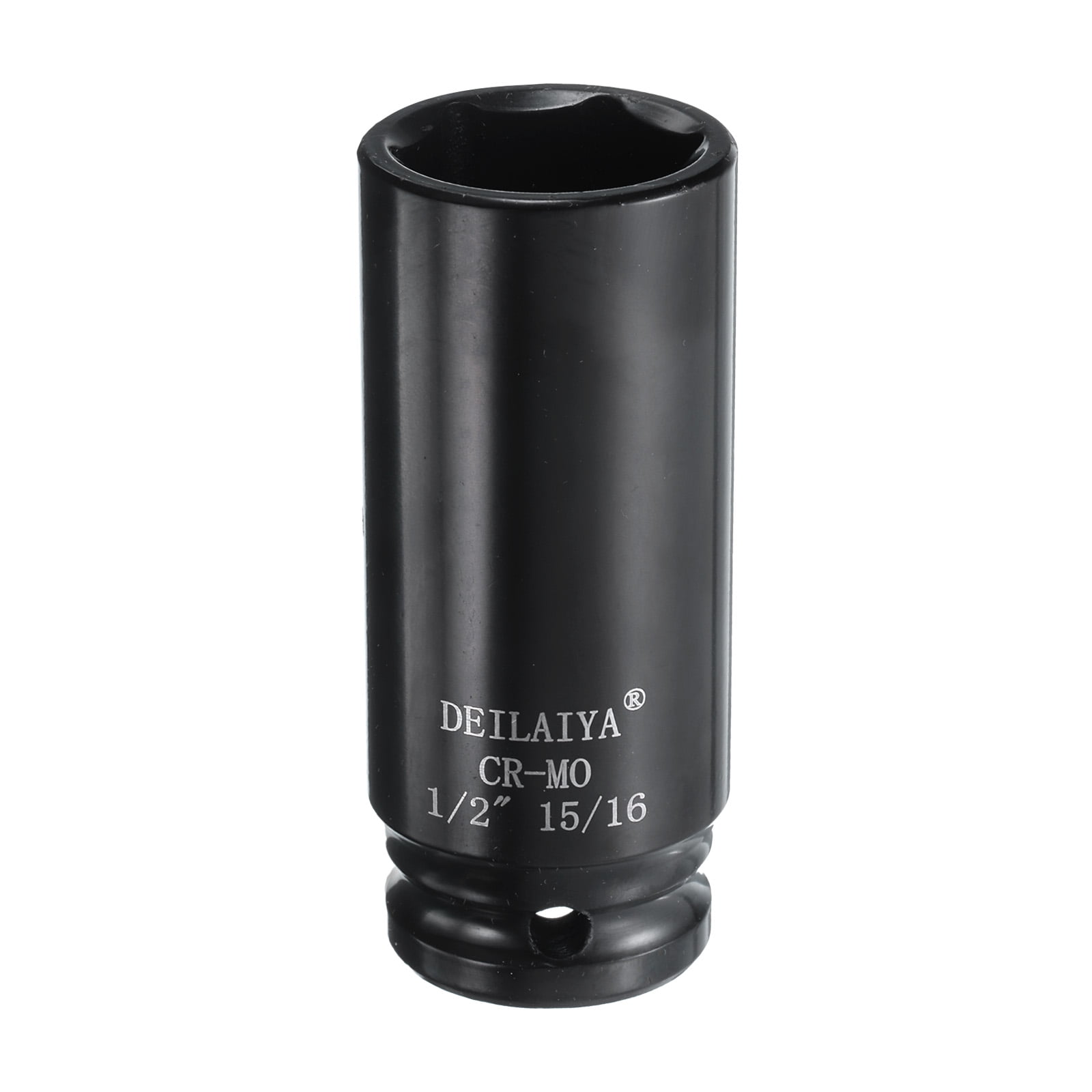 Uxcell 15/16 Inch SAE Deep Impact Socket 1/2 Inch Drive 6 Point Design ...