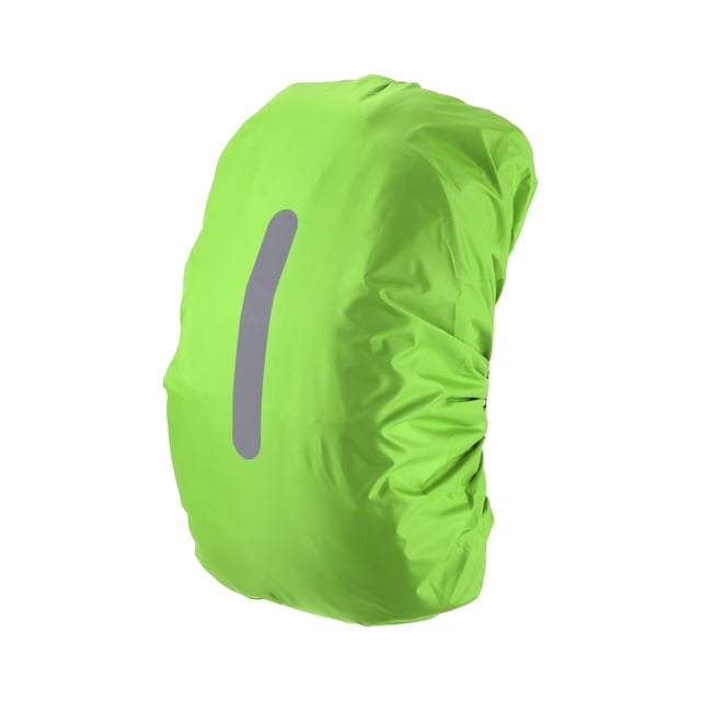 Uxcell 15-25L Waterproof Backpack Rain Cover with Vertical Reflective ...