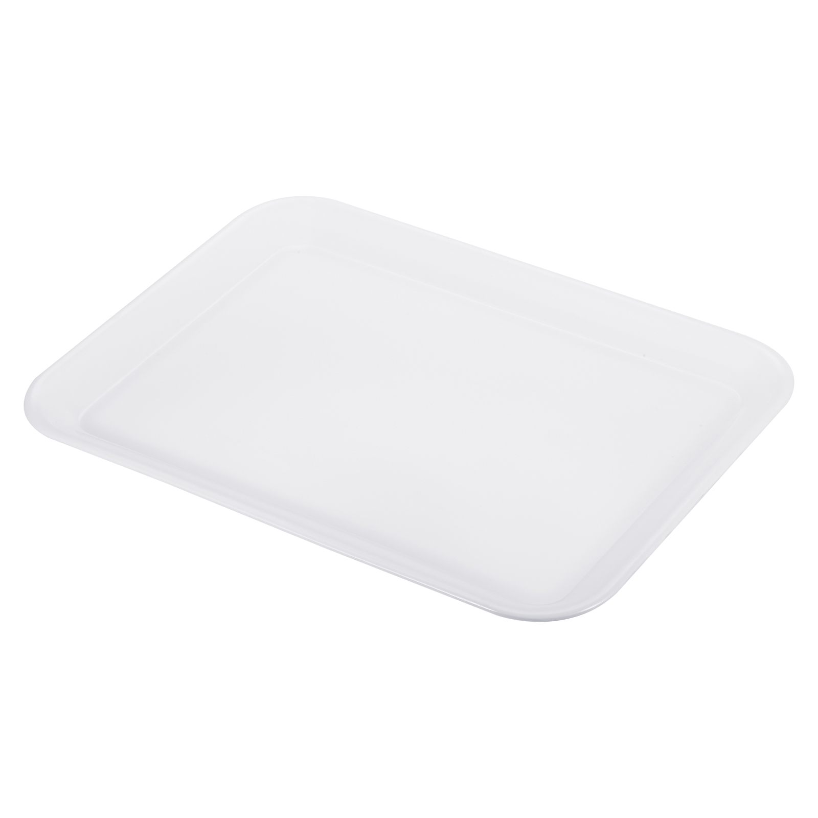 Uxcell 15.2x11.4" Fast Food Tray, Plastic Serving Tray Reusable Multi ...