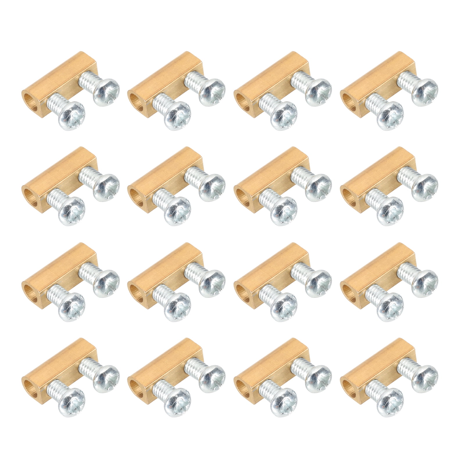Uxcell Wire Connectors Nut Terminal, Brass Splicing Quick Wiring ...