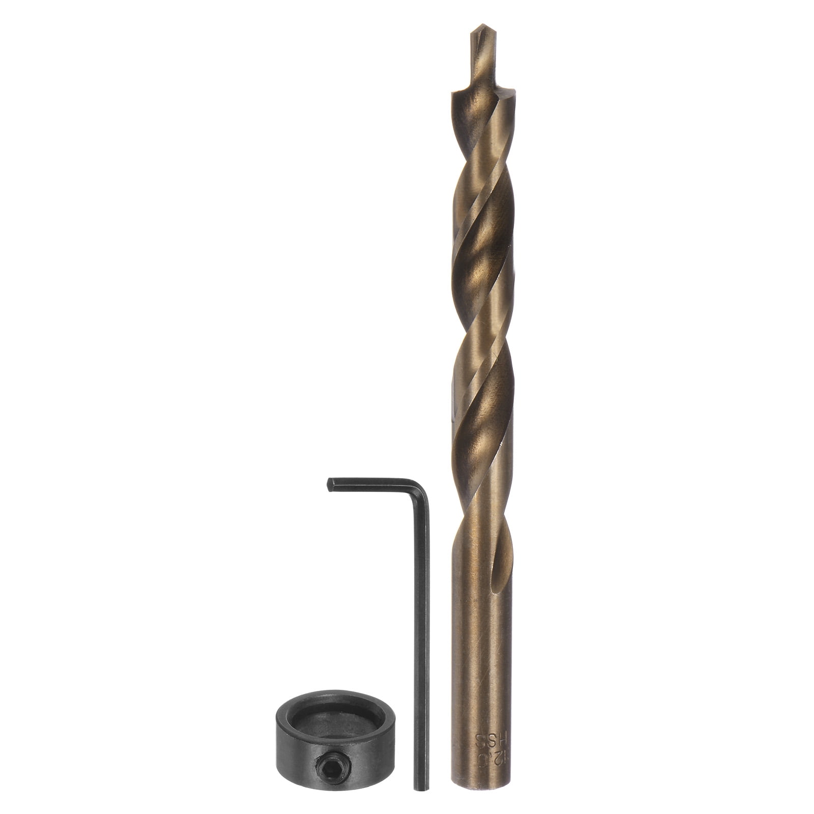 Uxcell 15/32" Round Shank Pocket Hole Drill Bit 13/64" Tip W M12 Depth ...