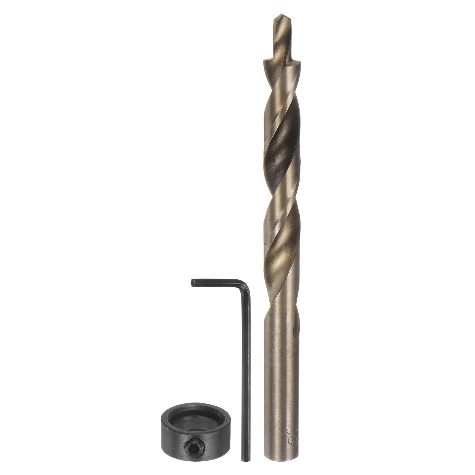 Uxcell 15/32" Round Shank Pocket Hole Drill Bit 15/64" Tip W M12 Depth ...