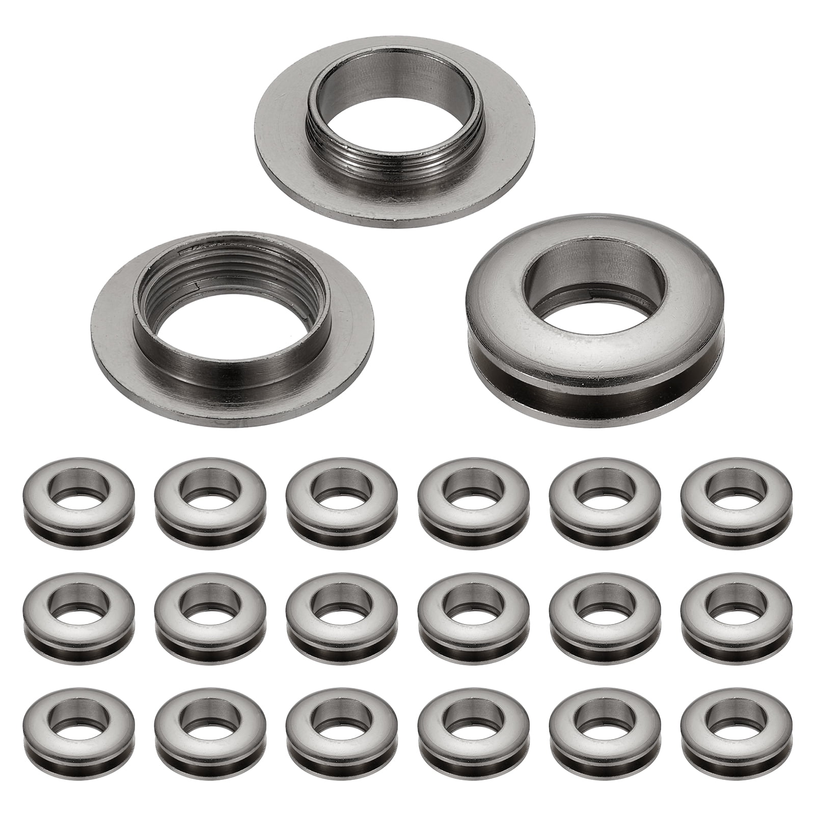Uxcell Grommets Solid Brass Hole Eyelets Bags Garment Shoe Clothes ...