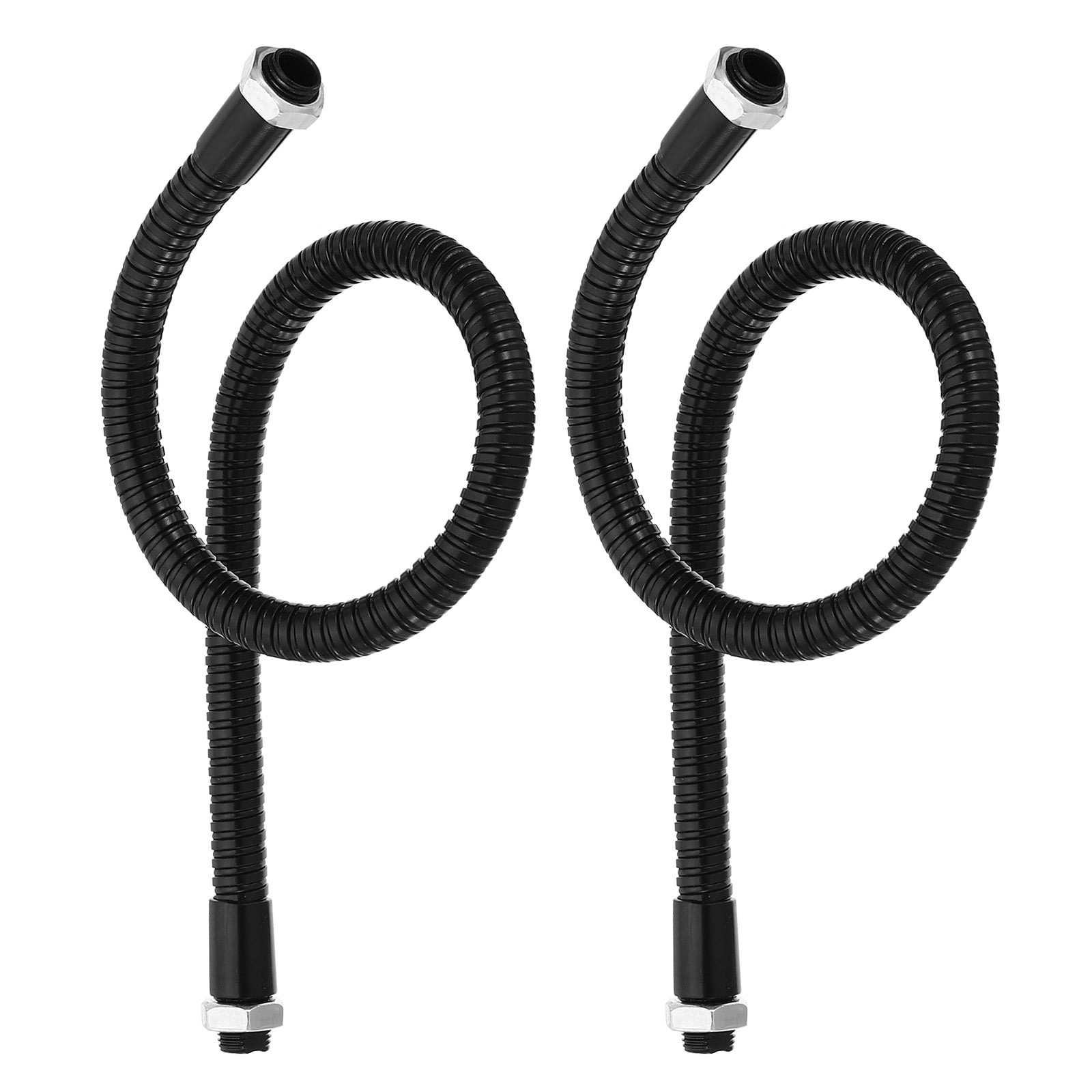 Uxcell 15.7" Gooseneck Hose, 2 Pcs M10 Fine Thread Bendable Metal Hose ...
