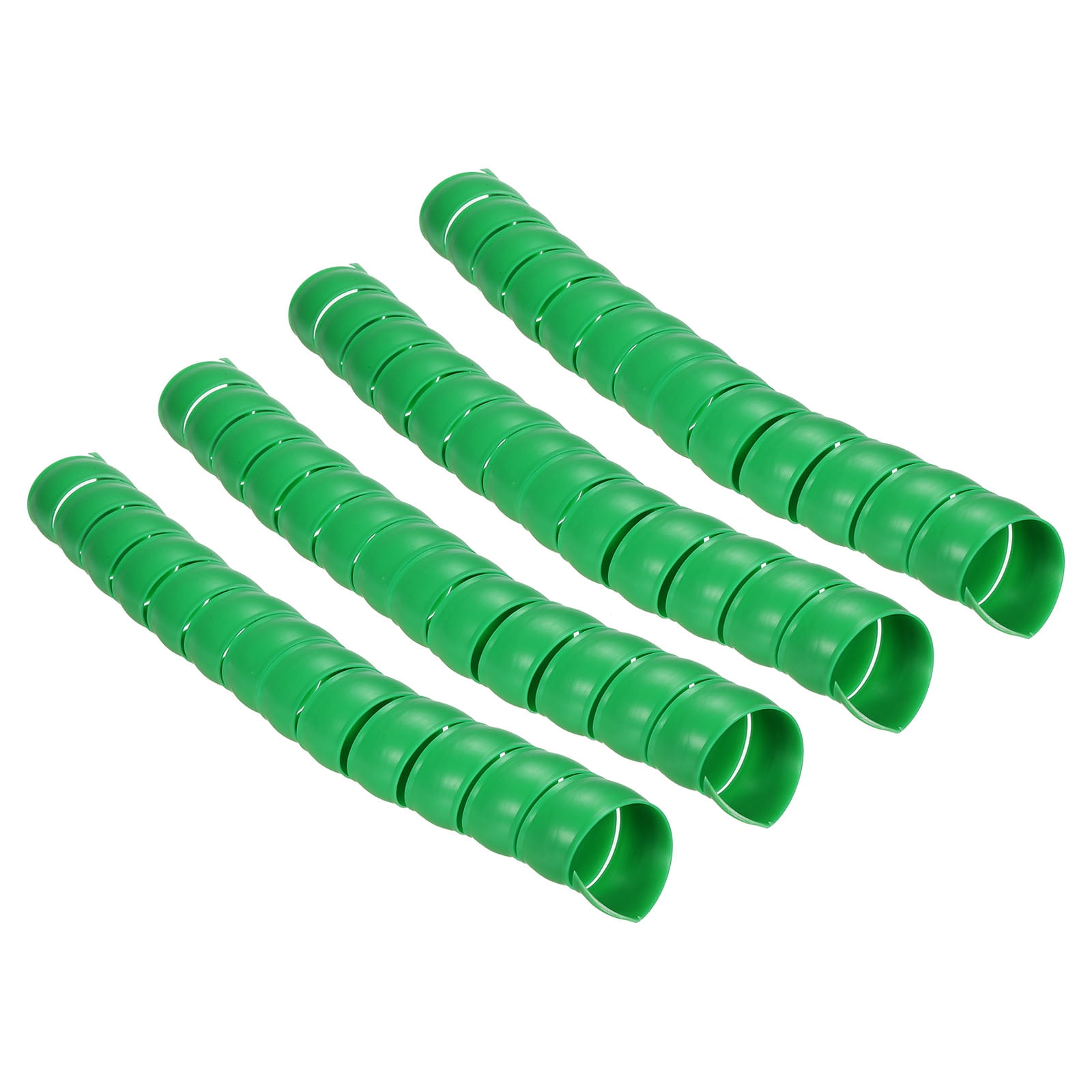 Uxcell 15.7"x1.6" Plastic Tree Trunk Protector Spiral Tree Bark Wraps ...