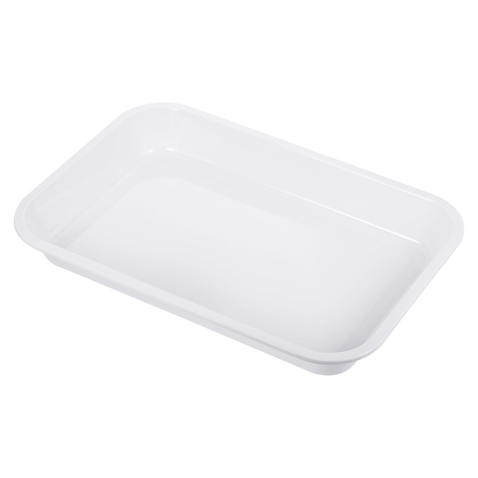 Uxcell 15.9x10.9" Fast Food Tray, Plastic Serving Tray Reusable Multi ...
