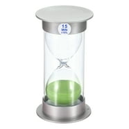 Uxcell 2 Minute Sand Timer, 6pack Small Sandy Clock, Count Down Sand ...