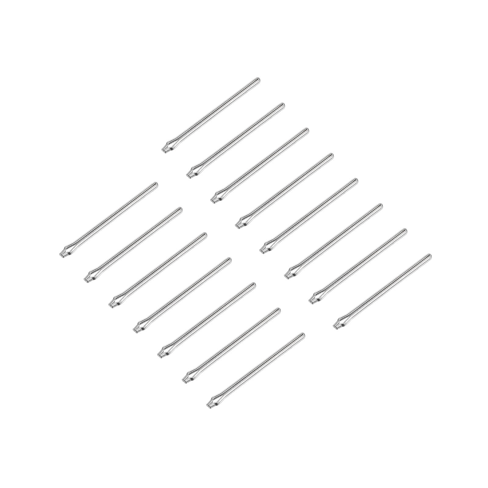 Uxcell 15 Pack 16mm Watch Band Link Cotter Pin, Stainless Steel 0.9mm ...